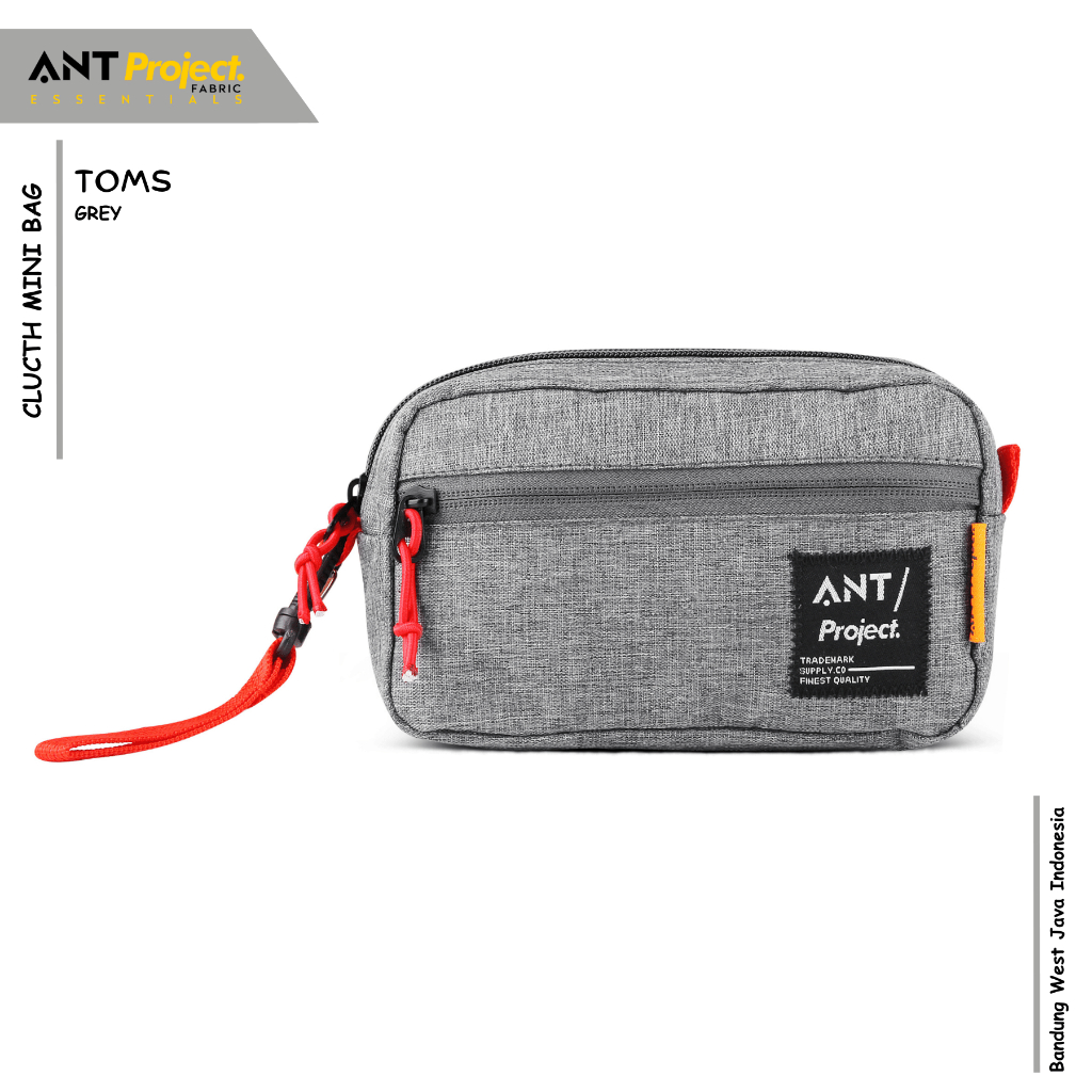 ANT PROJECT - Latest Gray Pouch | Shopee Singapore