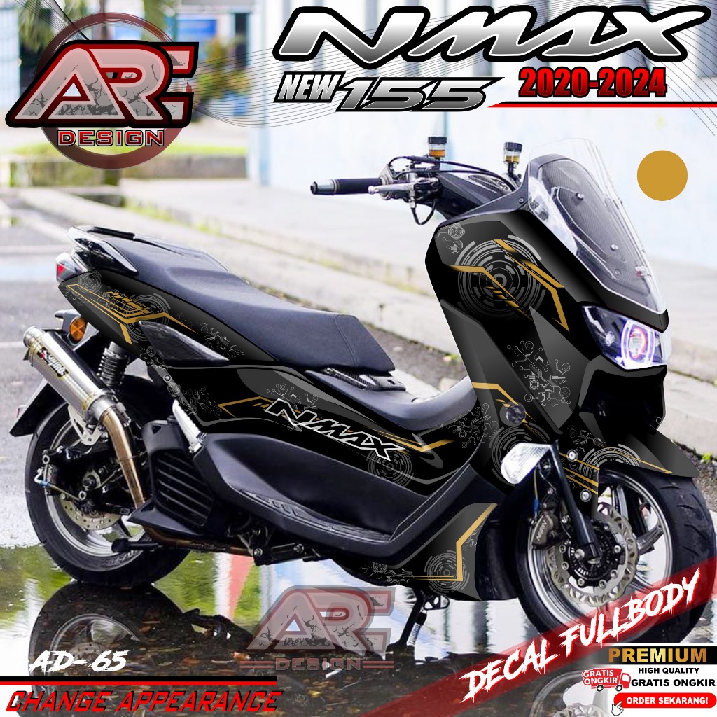 Newest Decal Sticker Yamaha Nmax 155 New 2020 2021 2022 2023 2024 Full ...