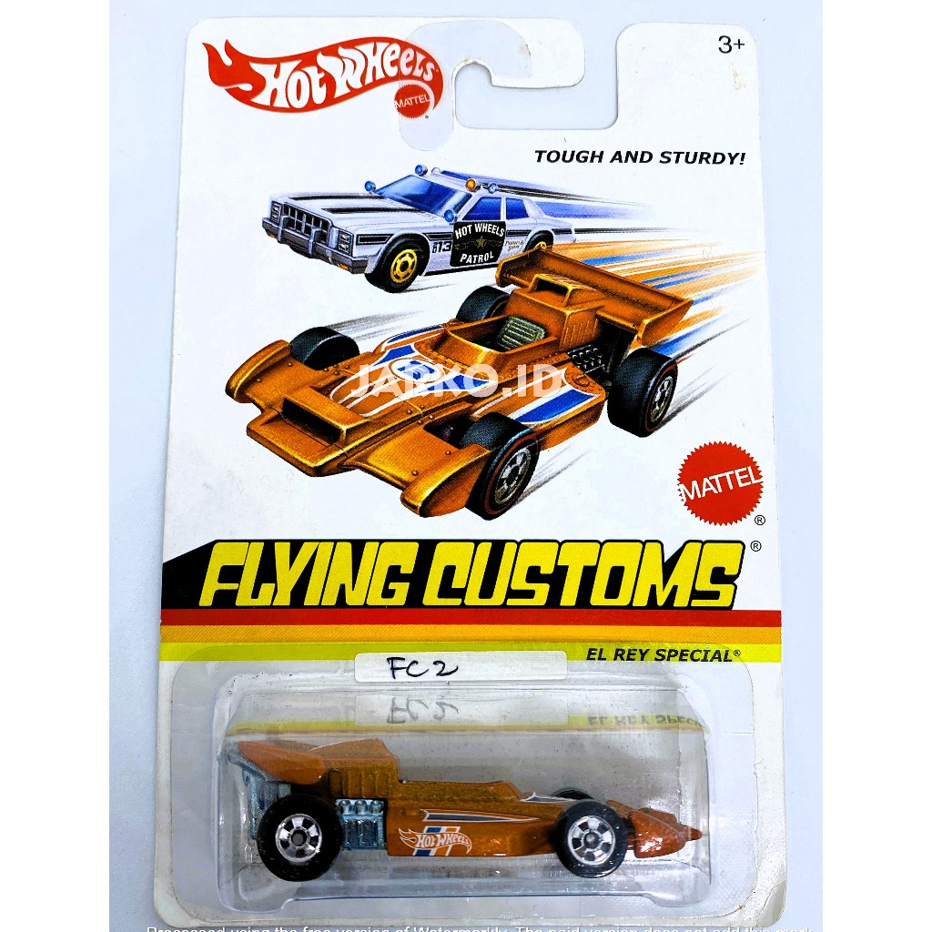 Hot WHEELS FLYING CUSTOMS CARD 2013 EL REY SPECIAL HOTWHEELS ...