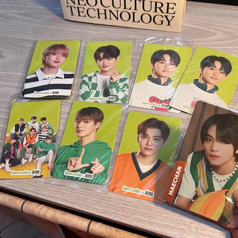 Official PHOTOCARD - NCT Dream x Lemonilo tos haechan 127 mark pc poca ...