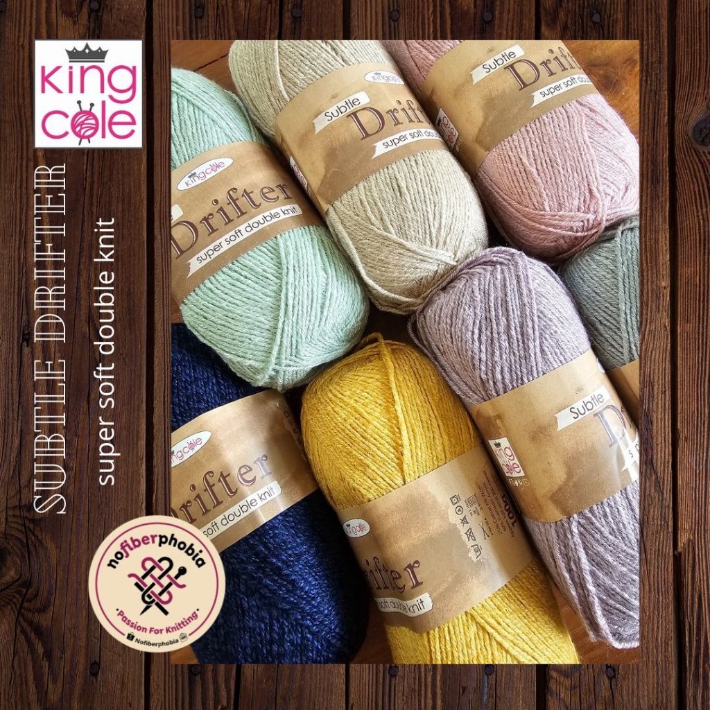 King Cole Knitting Yarn - SUBTLE DRIFTER Dk | Shopee Singapore