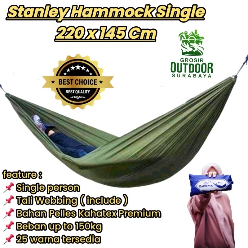 Hammock Hanging Swing Sleeping Hamok rainbow Peles Kahatex | Shopee ...