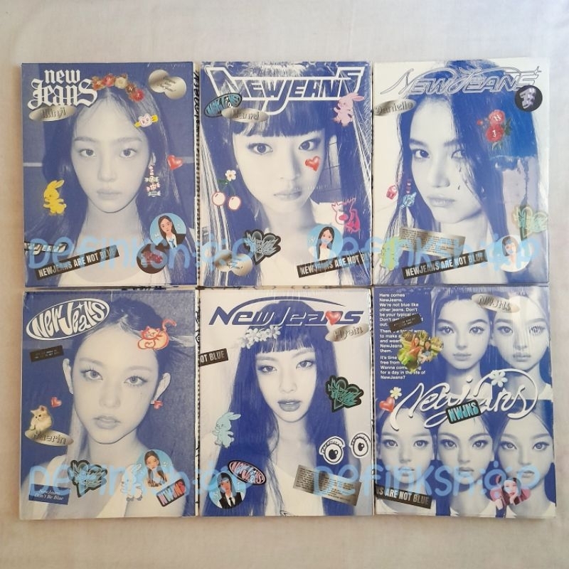 1st EP Newjeans - New Jeans Bluebook Weverse Album ver Sealed | Album Nwjns Nj Wv PC Photocard ...
