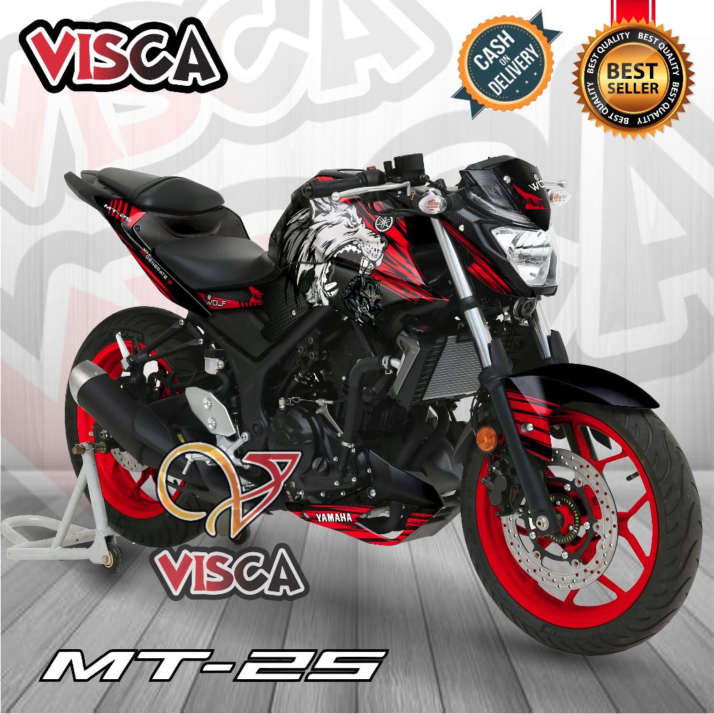 Yamaha Mt 25 OLD Decal Sticker Mt 25 Striping Mt 25 Variations Decal Mt ...