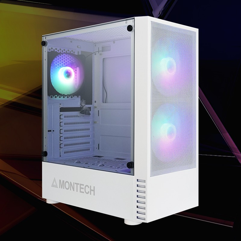 Montech X2 MESH ATX TEMPERED GLASS PC CASE CASING GAMING CHASSIS ...