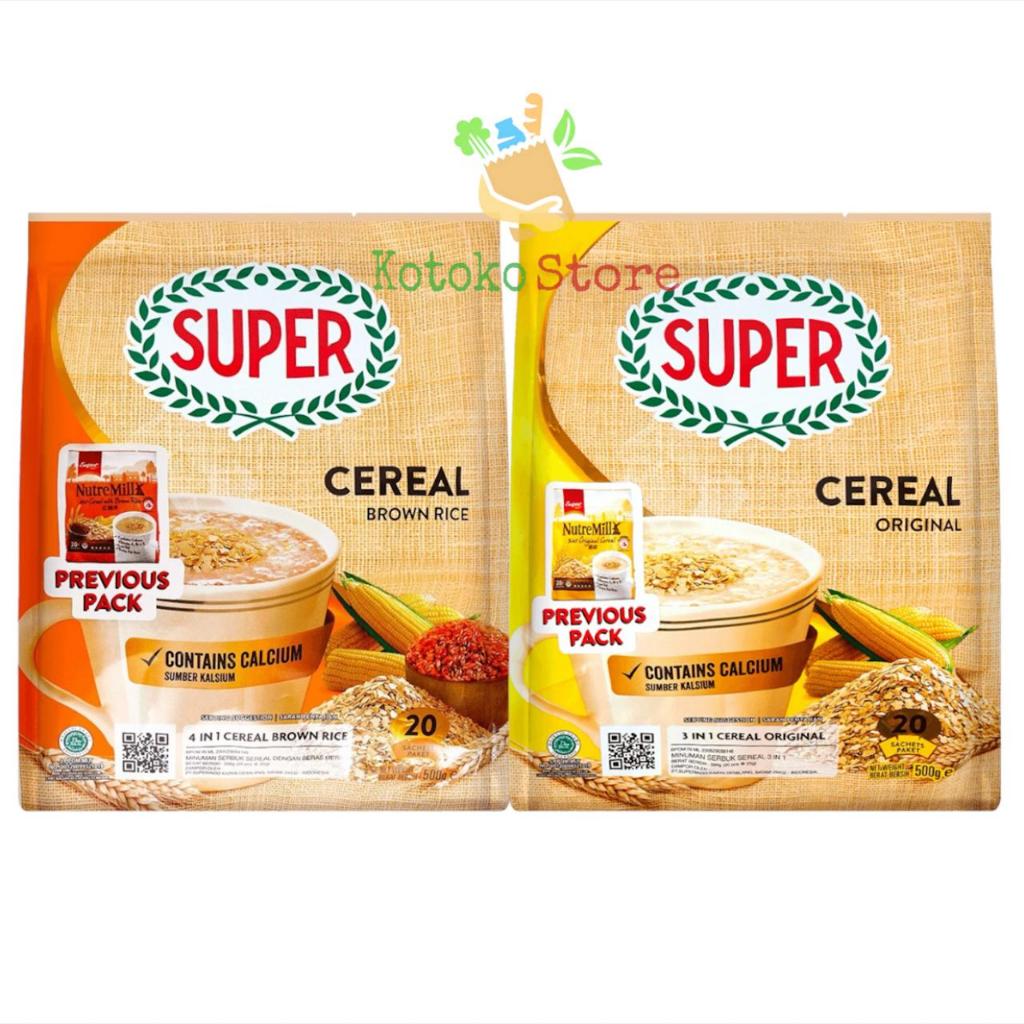Super Cereal Instant Original / Super Cereal Instant Brown Rice / Super ...