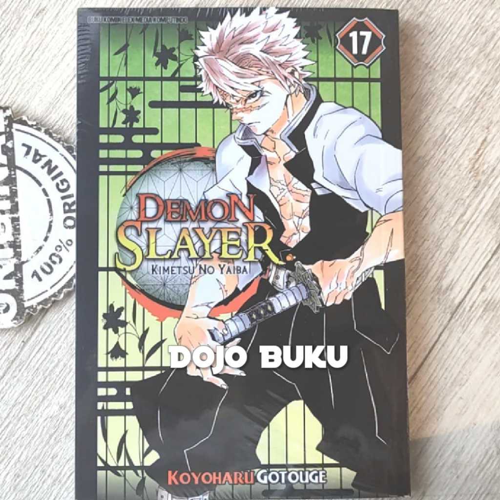 Demon SLAYER Comic: Kimetsu no Yaiba 17 by Koyoharu Gotouge | Shopee ...