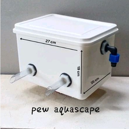Aquarium filter bucket fish pond filter koi pond aquarium filter media ...