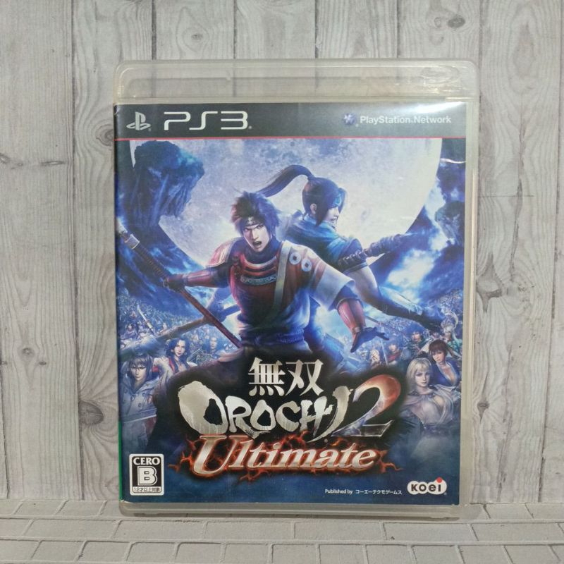 Bd ORIGINAL PS3 Musou Orochi 2 Ultimate Jpn Japanese Complete Manual Book | Shopee Singapore