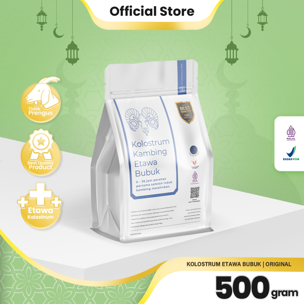 Livestock Syams - Premium Goat Milk Etawa Colostrum Colostrum Powder ...