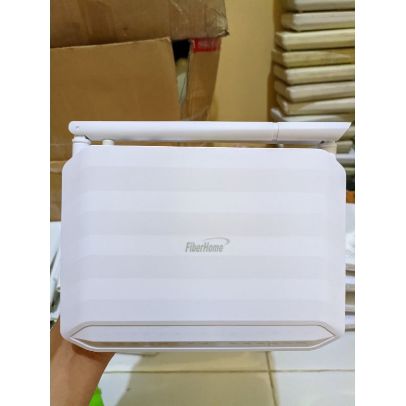 MODEM FIBERHOME HG6243C + ADAPTER | Shopee Singapore