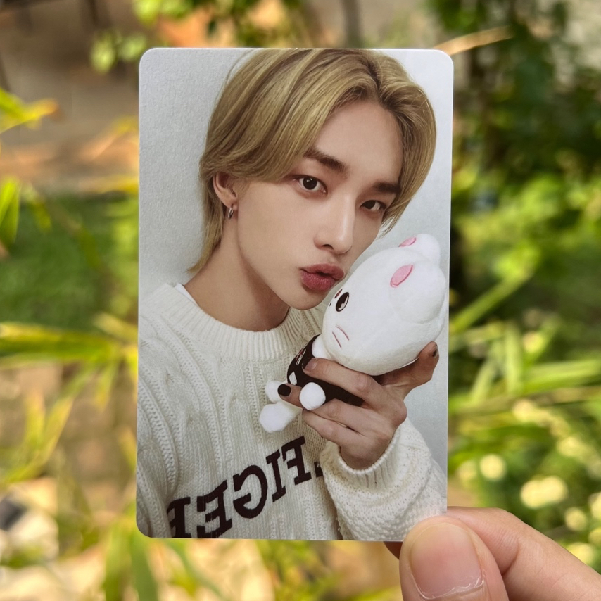 Hyunjin Rockstar KMS v2. Benefit Photocard PC OFFICIAL STRAY KIDS SKZ ...