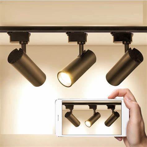 Package 1 Set contains 3 Track lighting lights 10W 10 Watt Rell 1 Meter ...