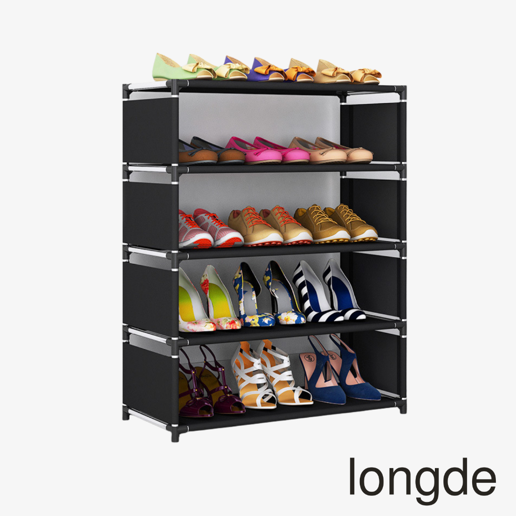 Longde - Book Shoe Rack Etc 5S PORTABLE Stacking5 | Shopee Singapore