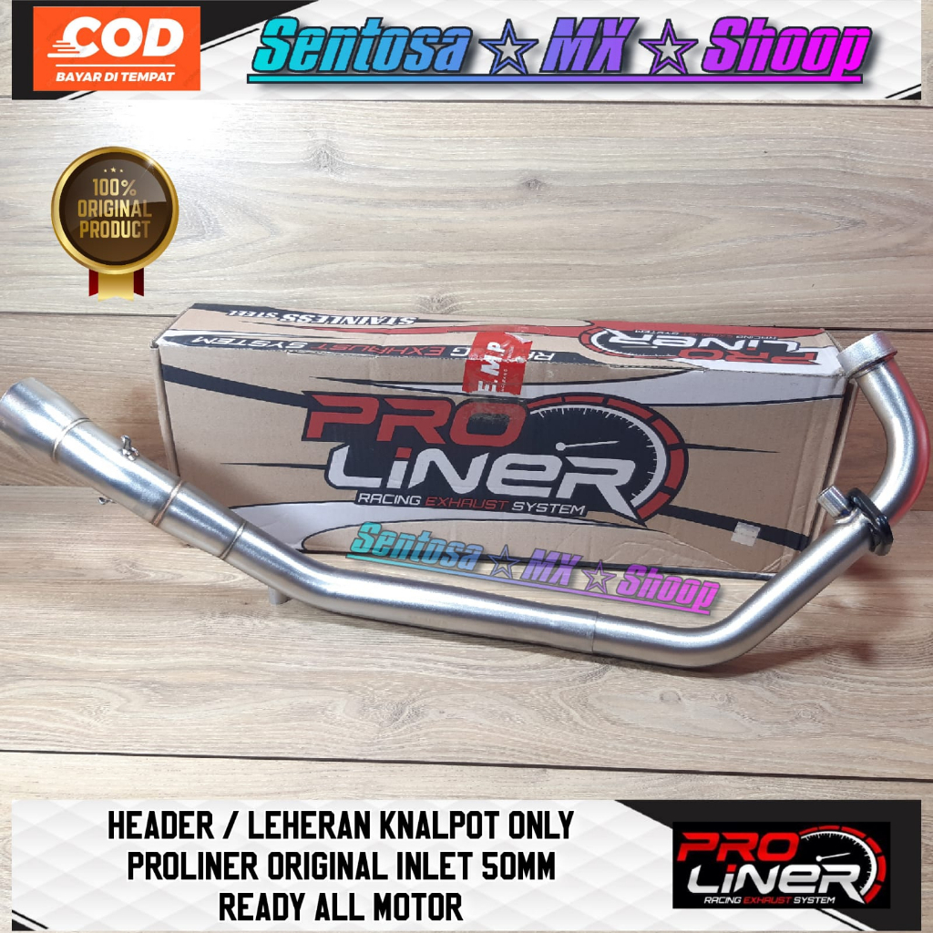 (PROLINER Original) Exhaust Neck Pipe - RACING Exhaust HEADER - ALL ...