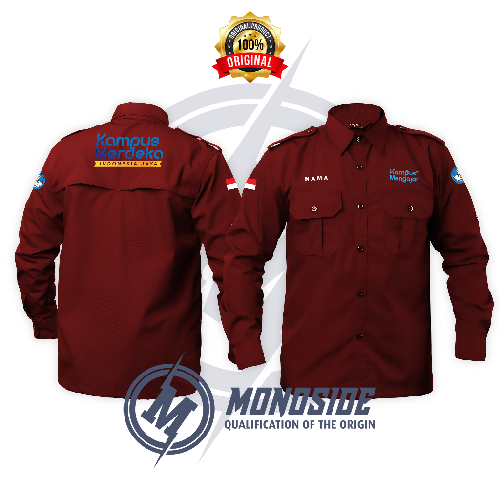 KEMEJA Pdl PDH Shirt Long Sleeve MERDEKA Campus MERDEKA Campus MERDEKA ...
