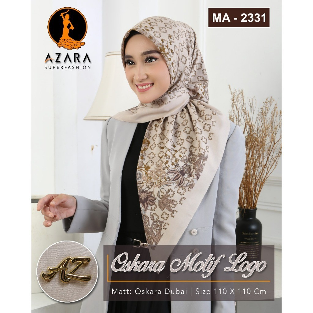 Azara 4-sided HIJAB Oscar 2331 (1 PACKAGE CONTAINS 7 HIJABS) | Shopee ...