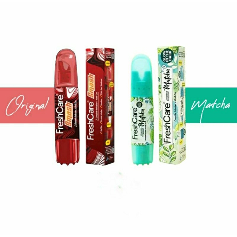 FreshCare Smash Aromatherapy Double Inhaler Roll On 4 in 1- 8 ml ...