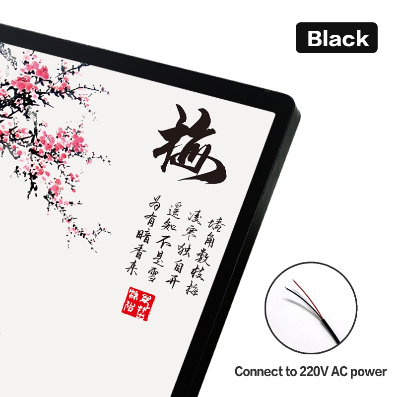 Spin X Slim Light neon Box Menu Display For Wall Mount|Led cafe ...