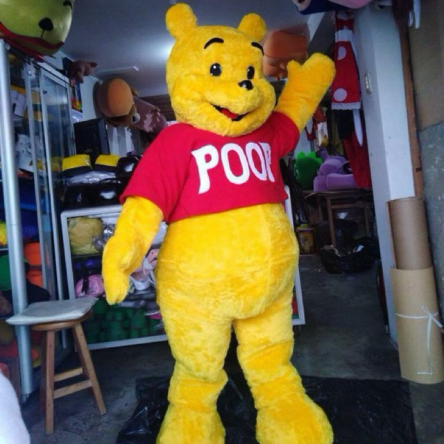 Winnie The Pooh Clown Costume | Shopee Singapore