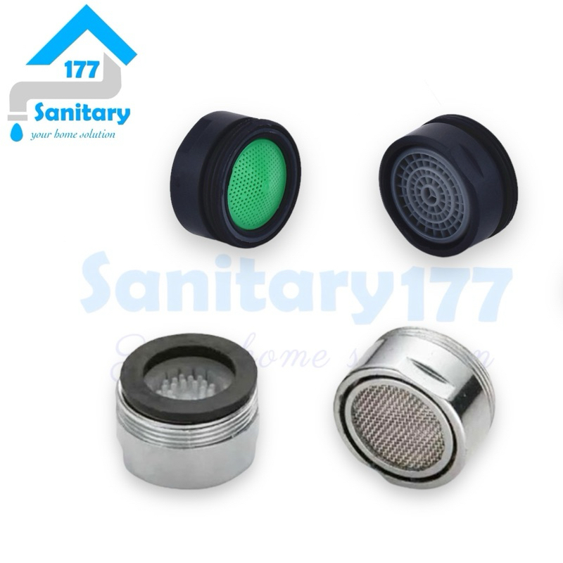 Hot and cold bathtub sink faucet thread strainer - Spout thread ...