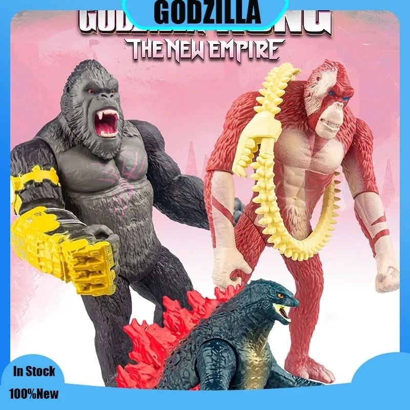 Godzilla X Kong The New Empire Shimo Scar King Figure Toy Large Size ...
