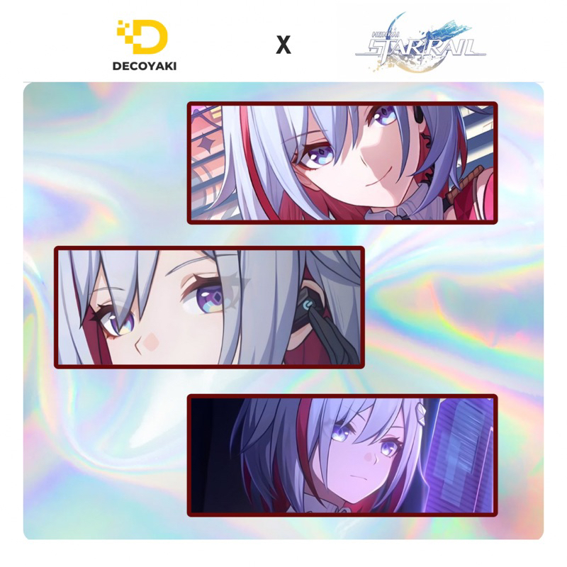 Honkai Star Rail Topaz Hologram Slap Sticker, Honkai Star Rail Topaz ...