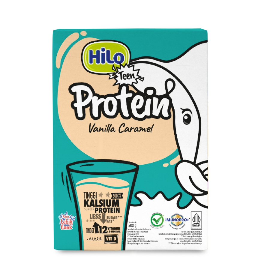 Hilo Teen High Calcium Teen Milk Powder - 250gr/500gr - Chocolate ...