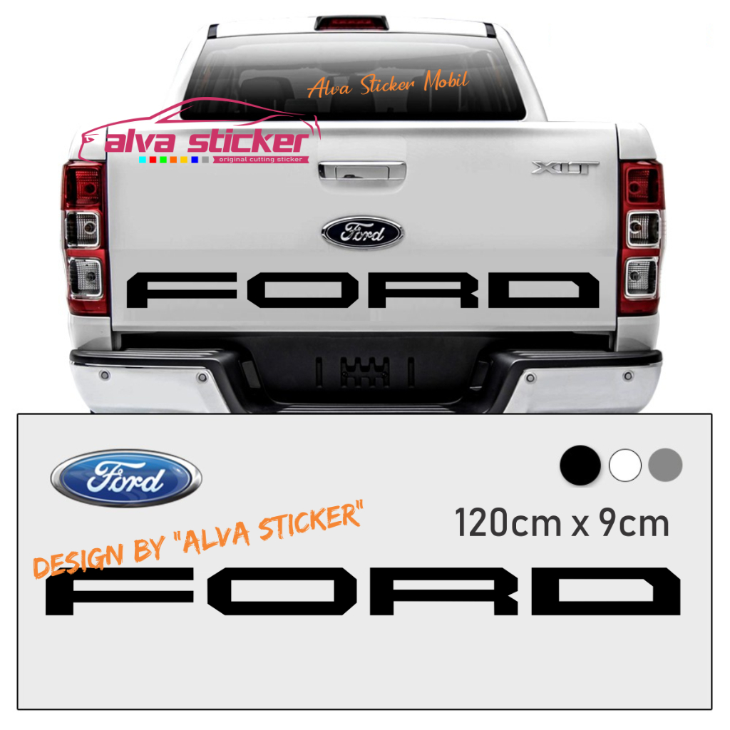 Ford ranger sticker ford everest sticker Rear Tailgate & Windshield ...