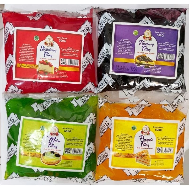 REPACK JAM ALL VARIANTS BLUEBERRY, MANGO, STRAWBERRY,melon, PINEAPPLE ...