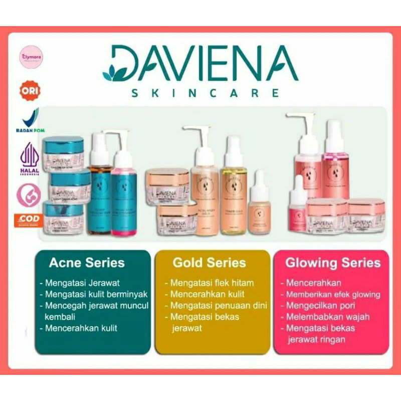 Daviena SKINCARE GLOWING SERIES Package | Official STORE | Daviena ...