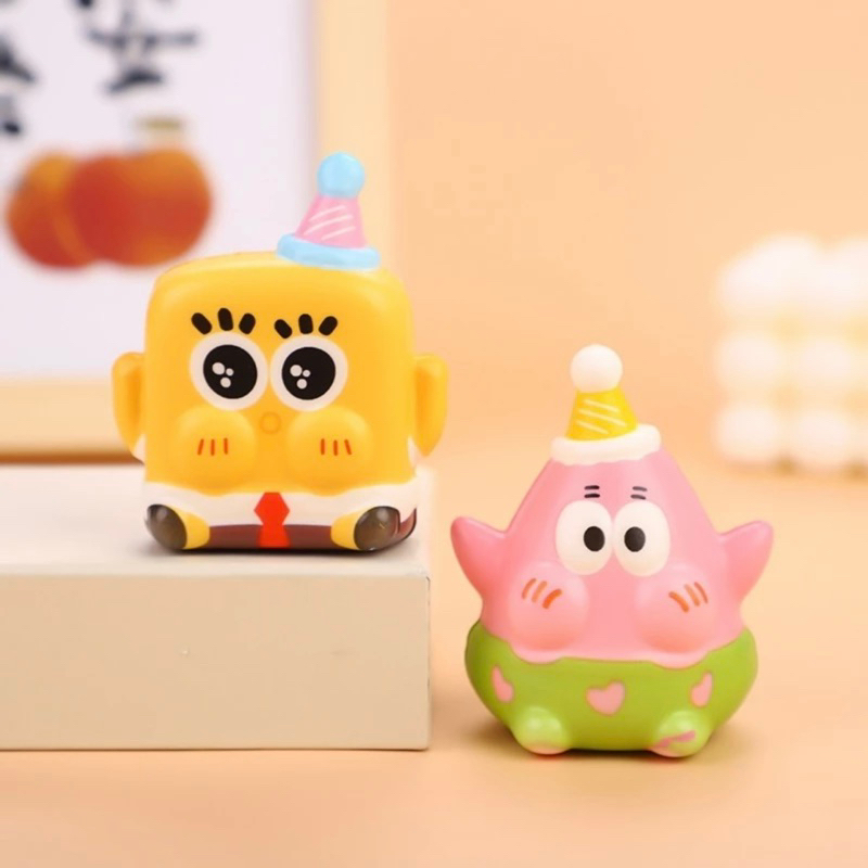 Kkm (KKM) SQUISHY SPONGEBOB SQUAREPANTS And PATRICK STAR SLOW Cute Kids ...