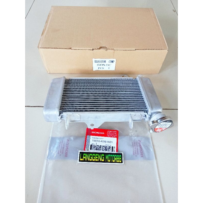 Radiator Assy Honda Sonic 150 R Supra Gtr Original quality | Shopee ...