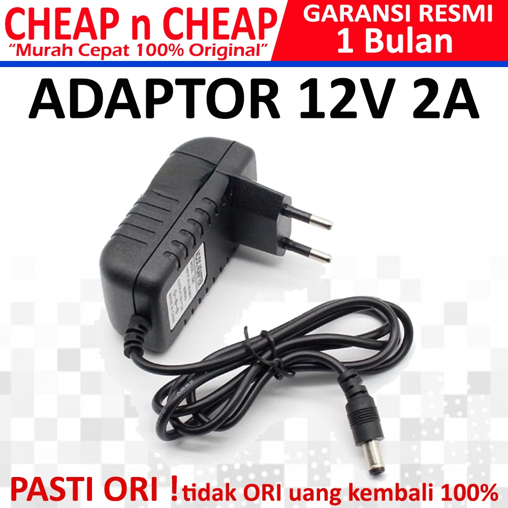 Cctv Adapter 12V 2A DVR Router Modem Converter IP Cam Switching Adapter 12volt 2 Ampere | Shopee ...