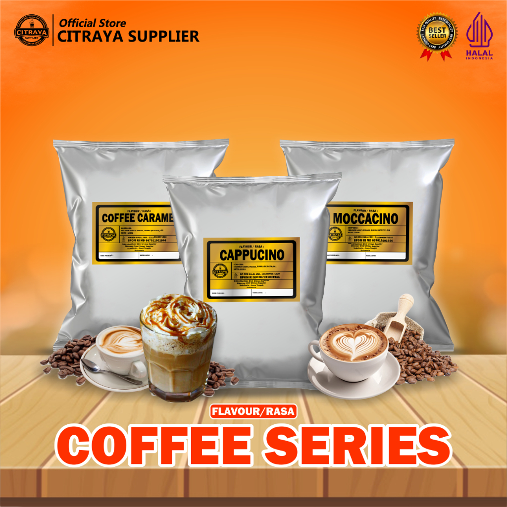 Coffee SERIES Assorted Flavored Beverage Powder/COFFEE SERIES Assorted ...