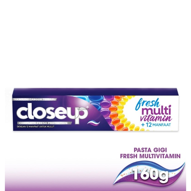 Closeup Toothpaste Fresh Multivitamin Complete Fresh Protection 160g ...