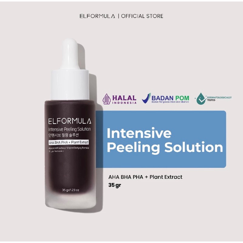 Elformula Intensive Peeling Solution - Facial Exfoliation Serum ...