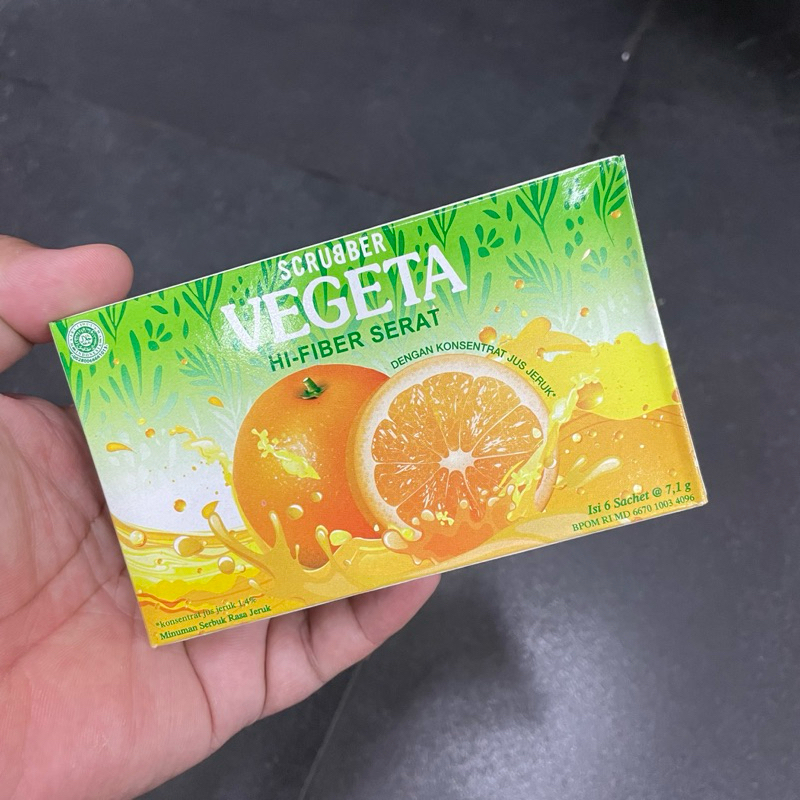 Vegeta Scrubber to Fulfill Fiber Needs (6 Sachets) | Shopee Singapore