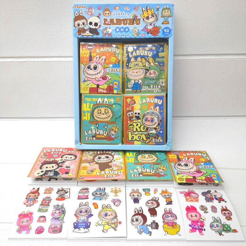 Pop MART LABUBU STICKERS | Shopee Singapore