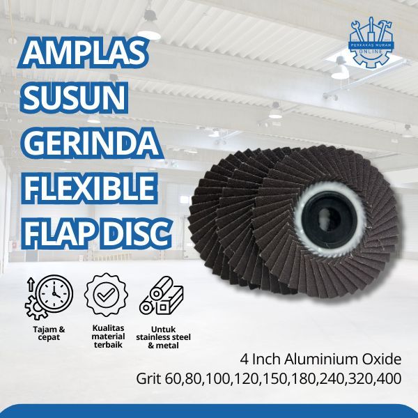 Sandpaper Stacking Grinding Flexible Flap Disc 4 Inch Aluminum Oxide ...
