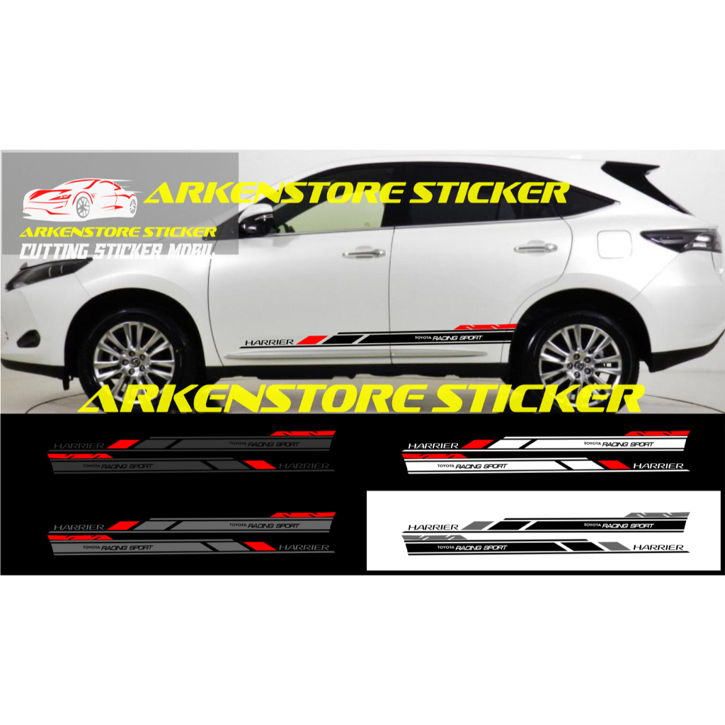 Sticker toyota harrier sticker Car sticker harrier sticker list harrier ...