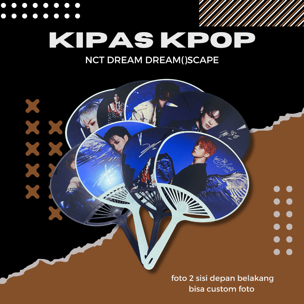 Kpop HAND FAN UCHIWA FAN SHELLS CAN BE CUSTOM | Shopee Singapore