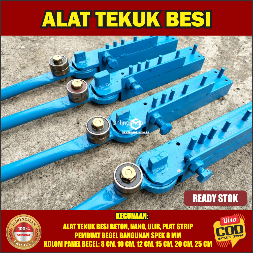 (NEWEST) IRON BENDING TOOL Chicken Claw Begel Iron Bender Spec 4 - 8 mm ...