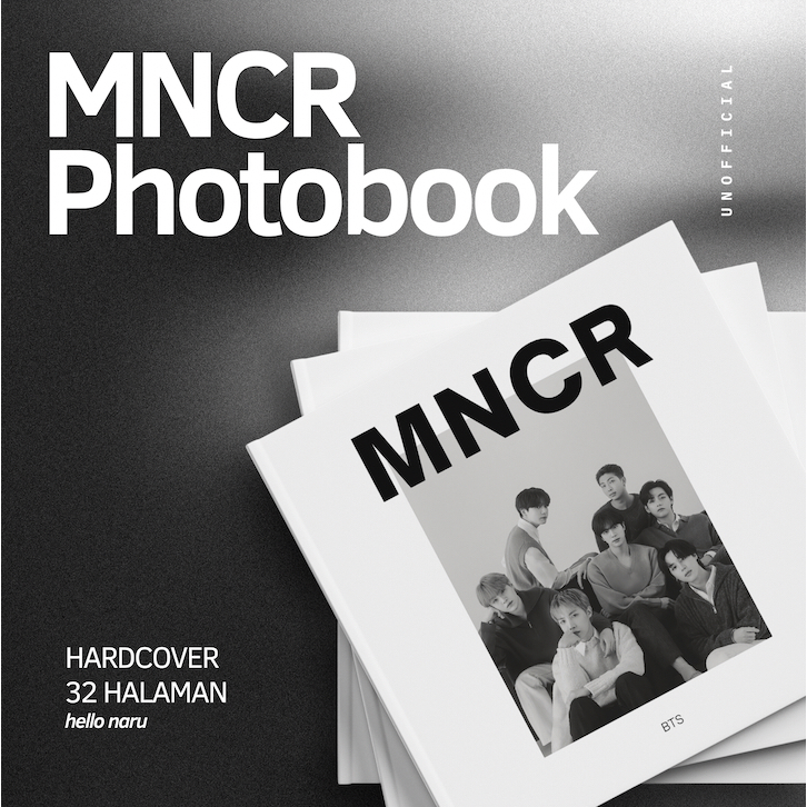 Photobook MNCR Unofficial Fanmade Poster Photocard BTS | | Shopee Singapore