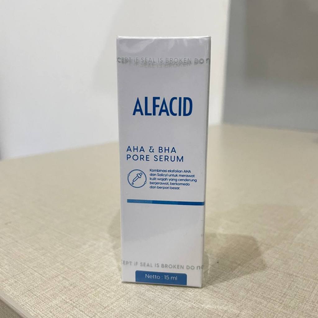 Alfacid AHA & BHA Pore Serum (15 ml) | Shopee Singapore