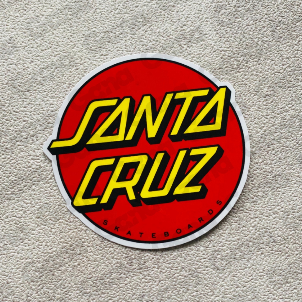 Sticker Sticker Santa Cruz Sticker Brand Logo Santa Cruz Sticker Helmet ...