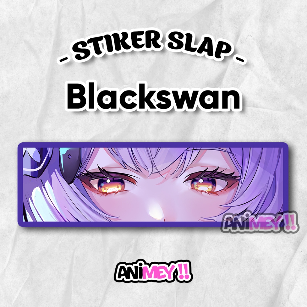 Blackswan Honkai Star Rail Slap Sticker/Waterproof Anime Slap Sticker ...