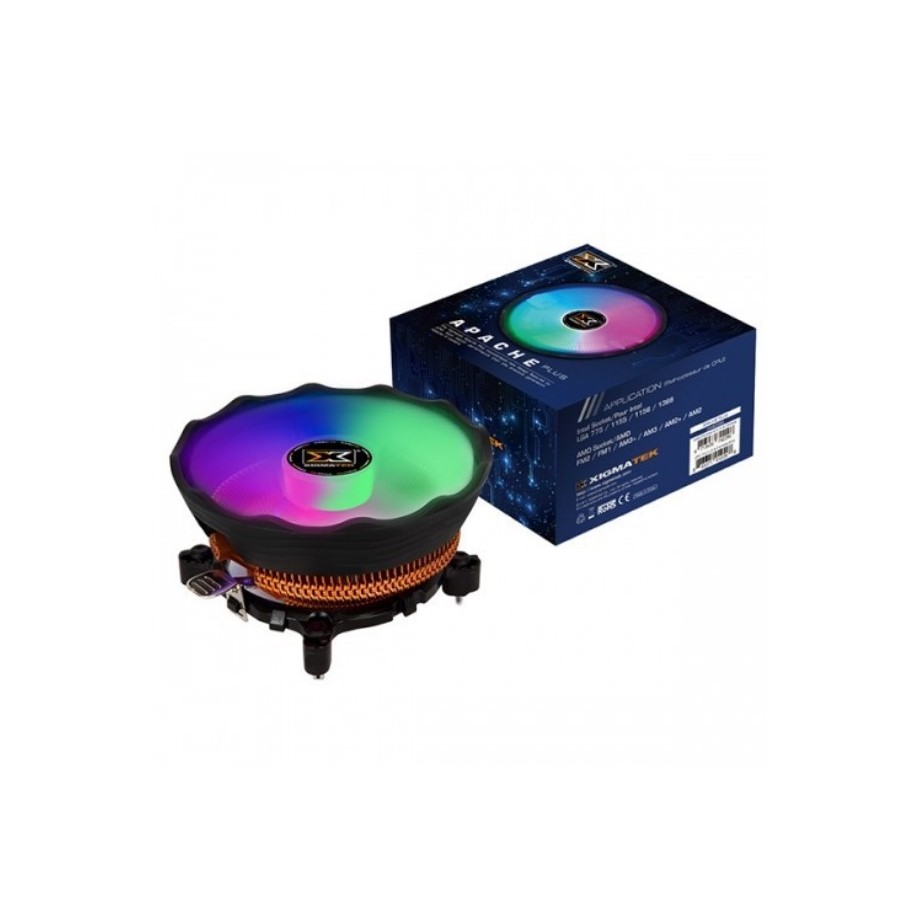 Cpu COLLER XIGMATECH APACHE PLUS RGB | Shopee Singapore