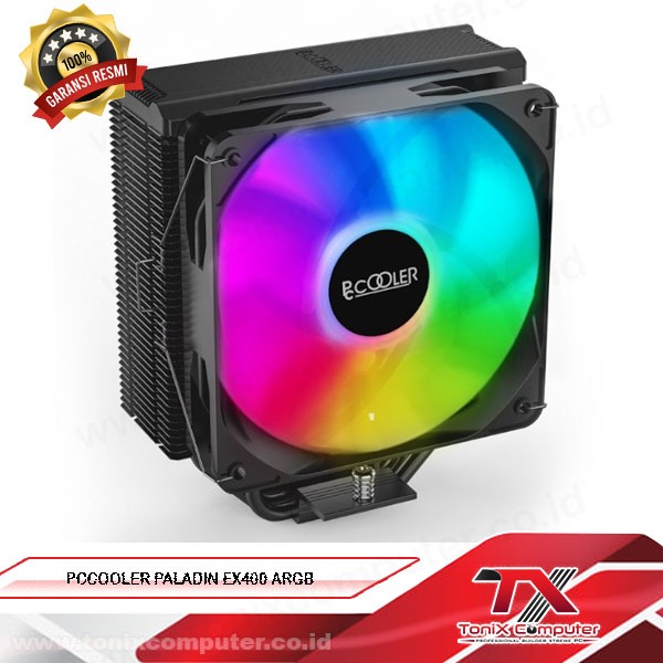 Pccooler PALADIN EX400 ARGB | Re-define the Four Heatpipe Air Cooler ...
