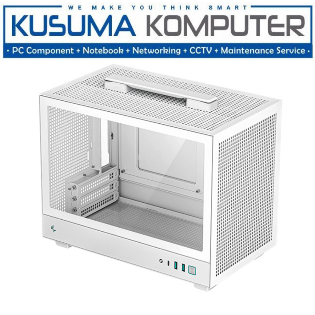 Deepcool CH160 White Mini ITX Gaming PC Case | Shopee Singapore